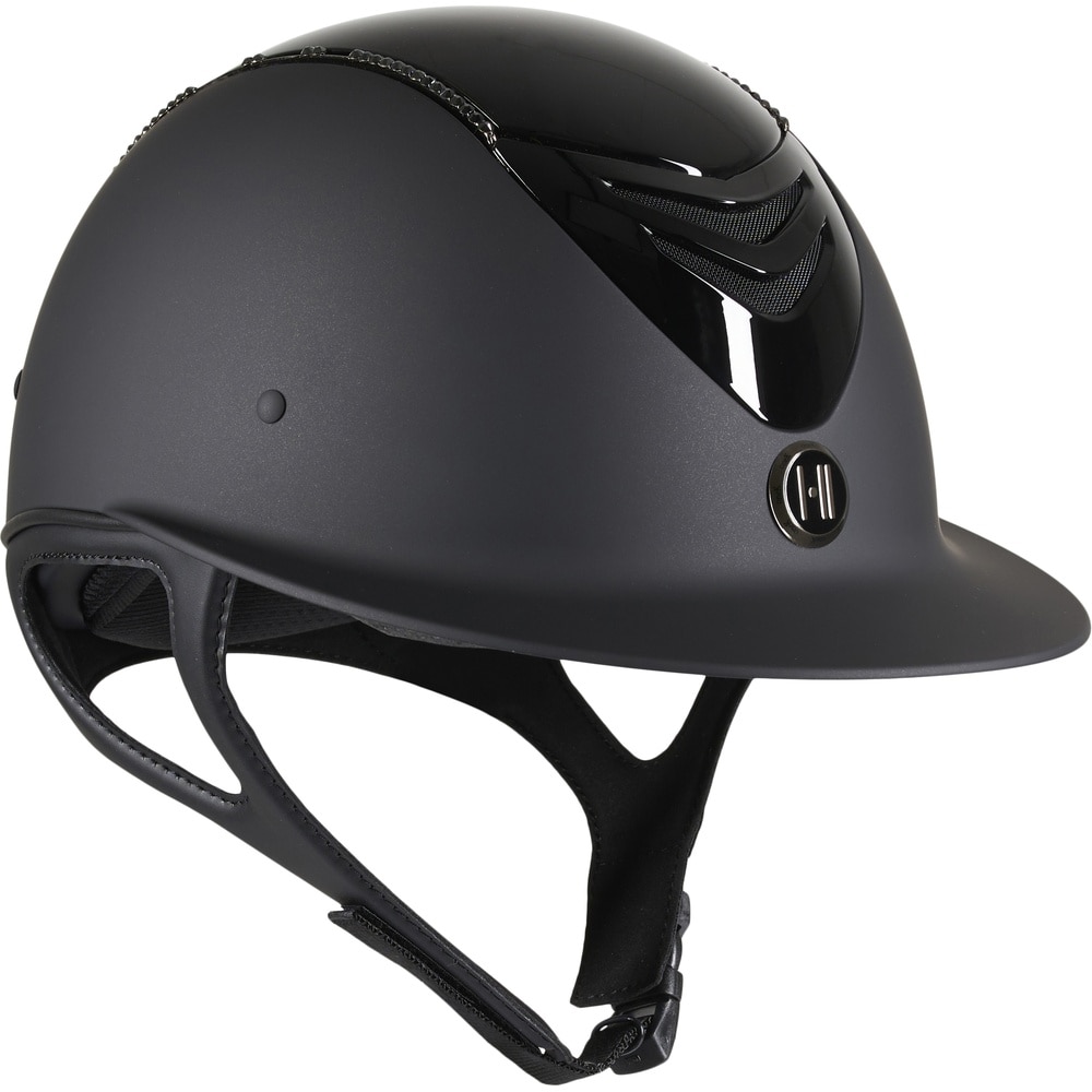 One K Avancé Ridehjelm, Glansfuld Top, Swarowski Pipe - Finntack