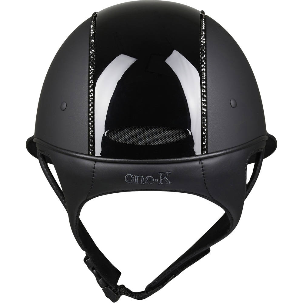 One K Avancé Ridehjelm, Glansfuld Top, Swarowski Pipe - Finntack