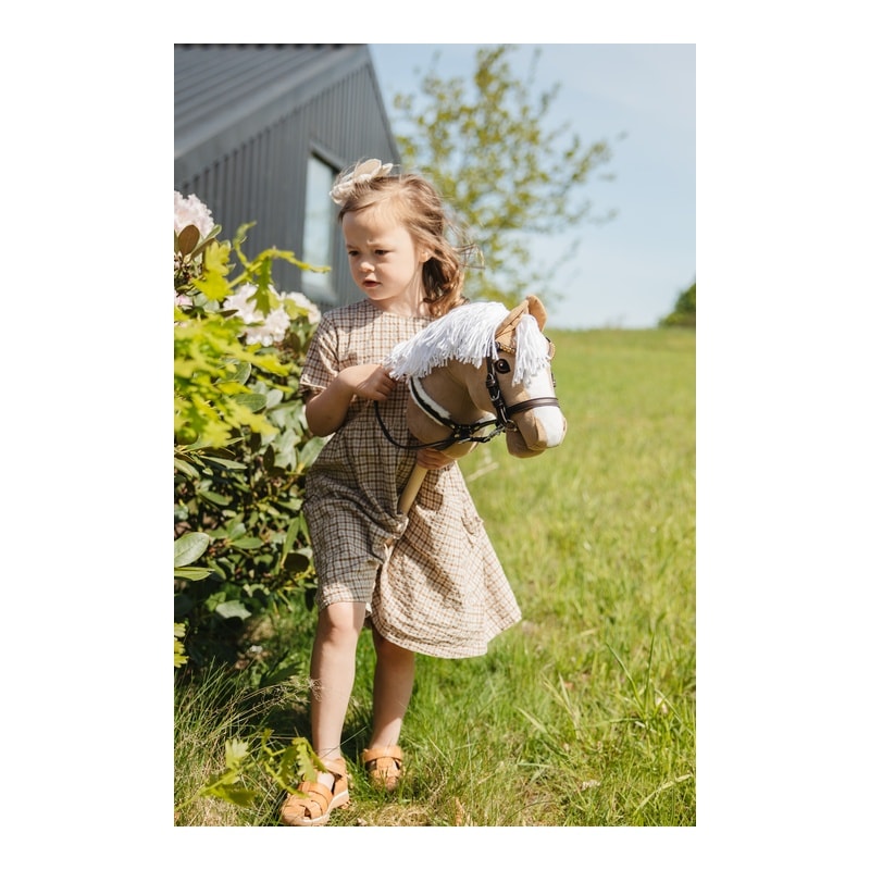 My Hobby Horse-träns brunt, med guldsten - www.finntack.se - Finntack